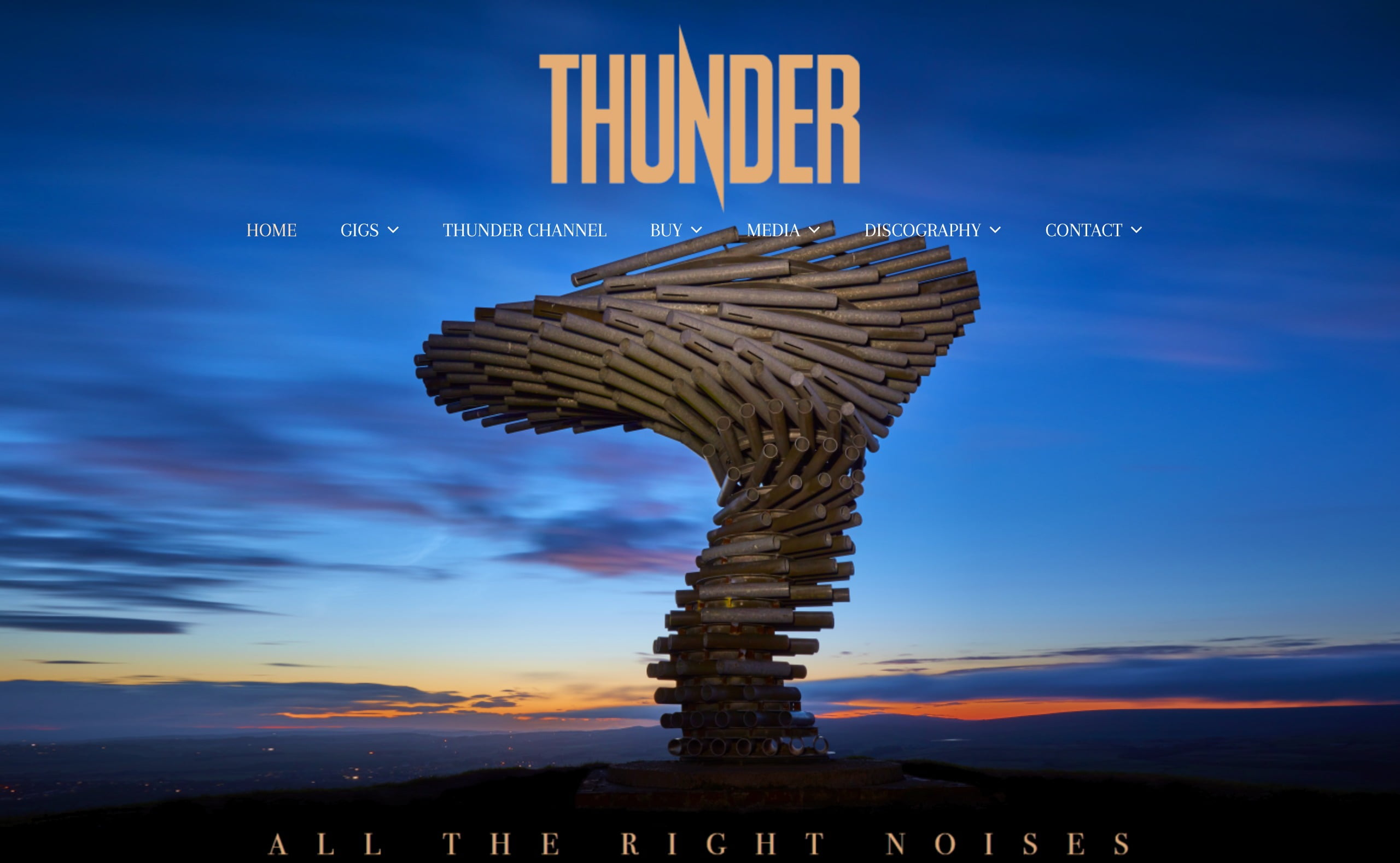 Thunder Online :: The Official Thunder Website – HOME | MUSIC WEB CLIPS ...
