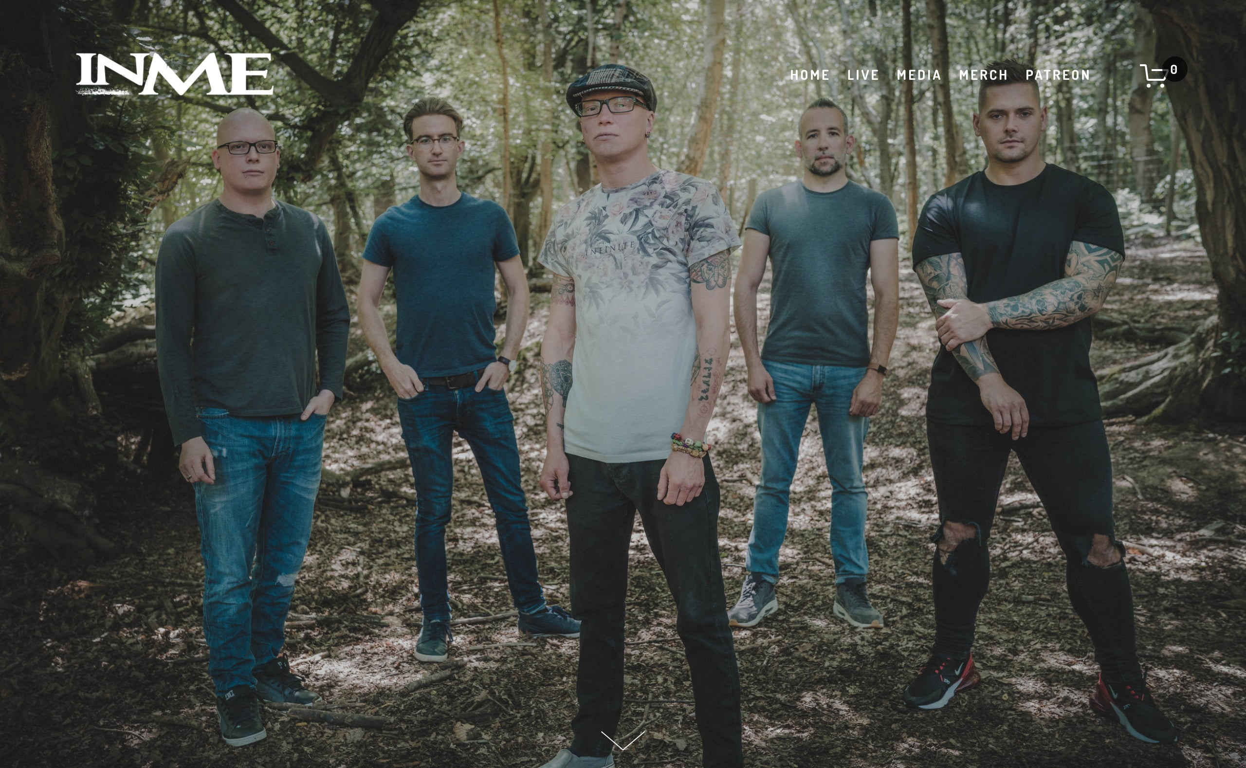 InMe | MUSIC WEB CLIPS - バンド・アーティスト・音楽関連のWEBデザイン ギャラリーサイト