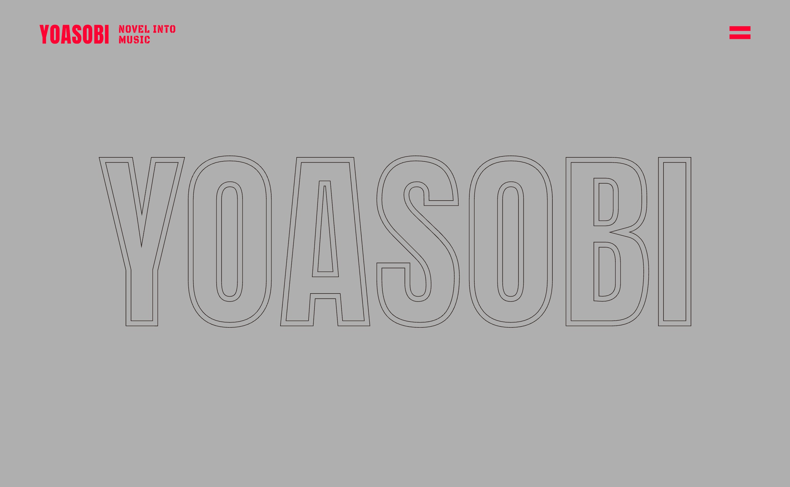 YOASOBI オフィシャルサイト | MUSIC WEB CLIPS - バンド・アーティスト・音楽関連のWEBデザイン ギャラリーサイト