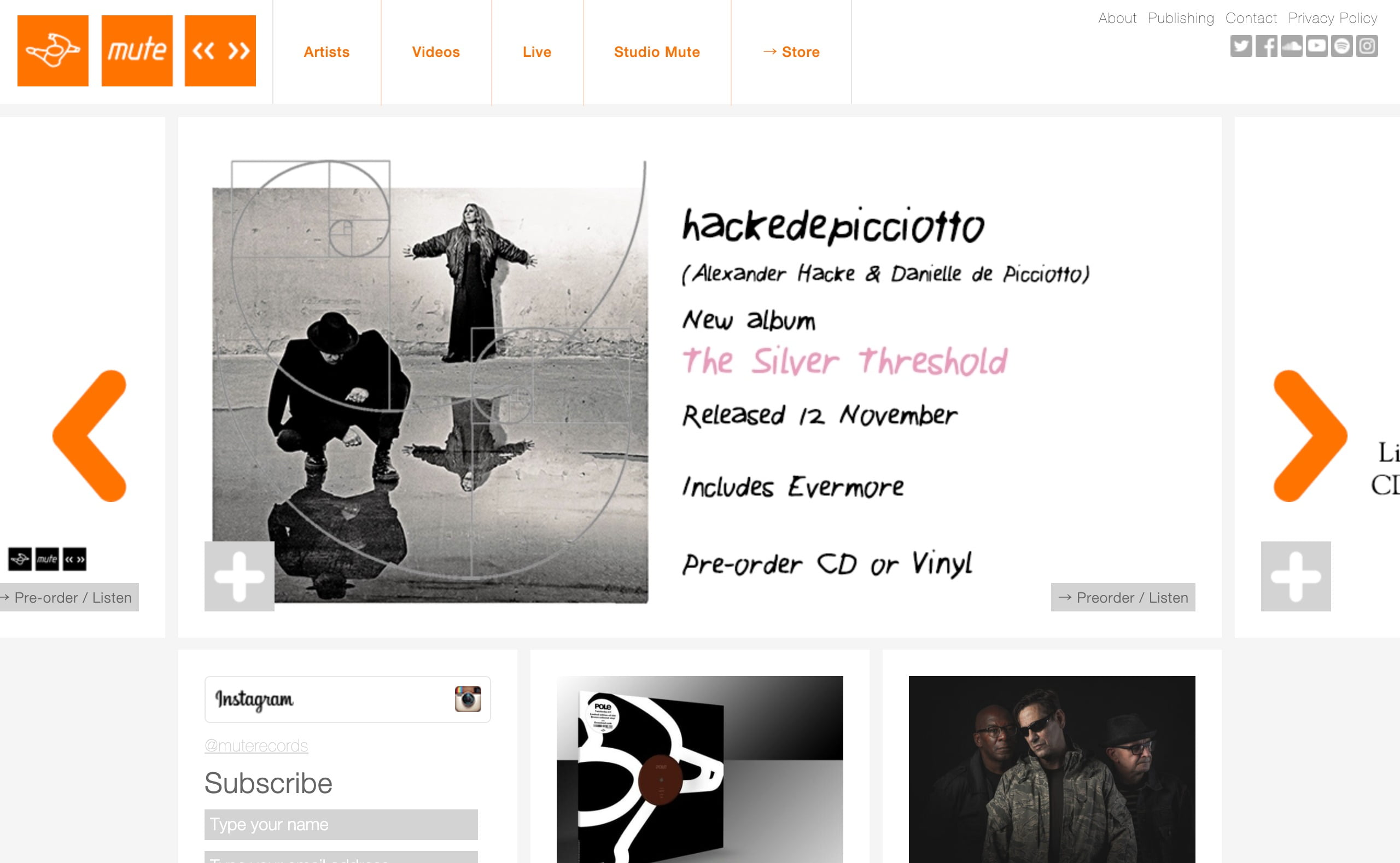 Mute Records • An independent record label born in 1978. | MUSIC WEB ...