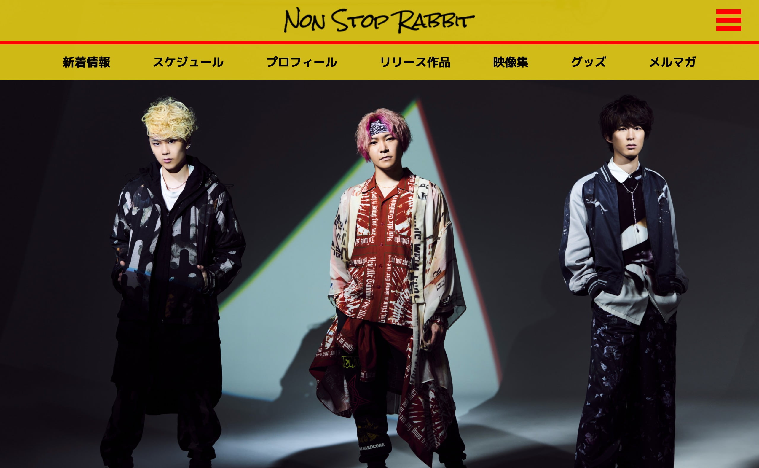 Non Stop Rabbit Official Website | MUSIC WEB CLIPS - バンド・アーティスト・音楽関連の ...