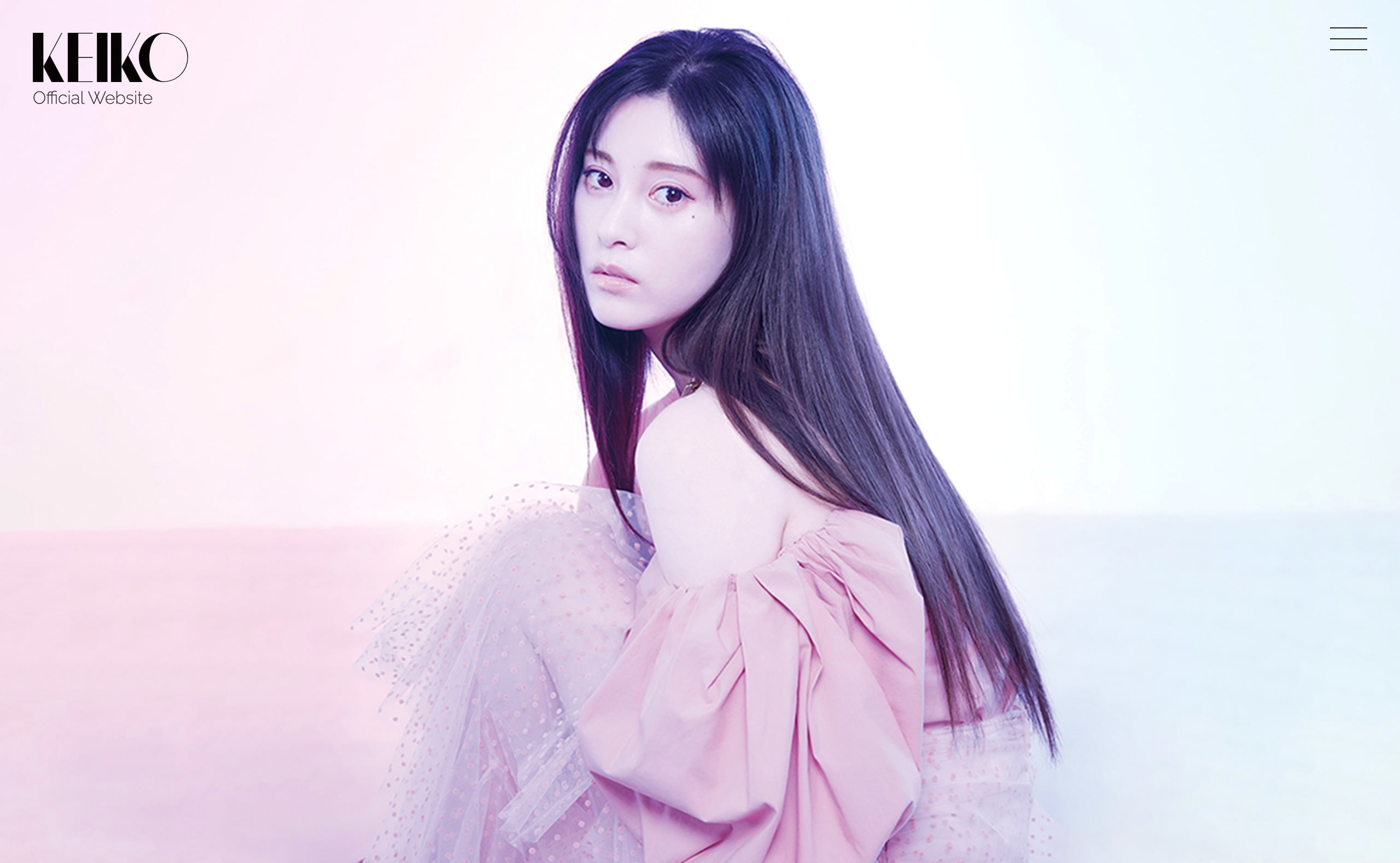 KEIKO オフィシャルサイト | MUSIC WEB CLIPS - バンド・アーティスト・音楽関連のWEBデザイン ギャラリーサイト