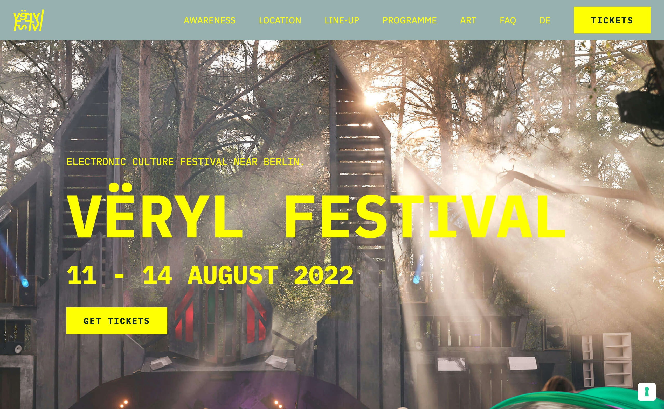Veryl Festival | MUSIC WEB CLIPS - バンド・アーティスト・音楽関連のWEBデザイン ギャラリーサイト