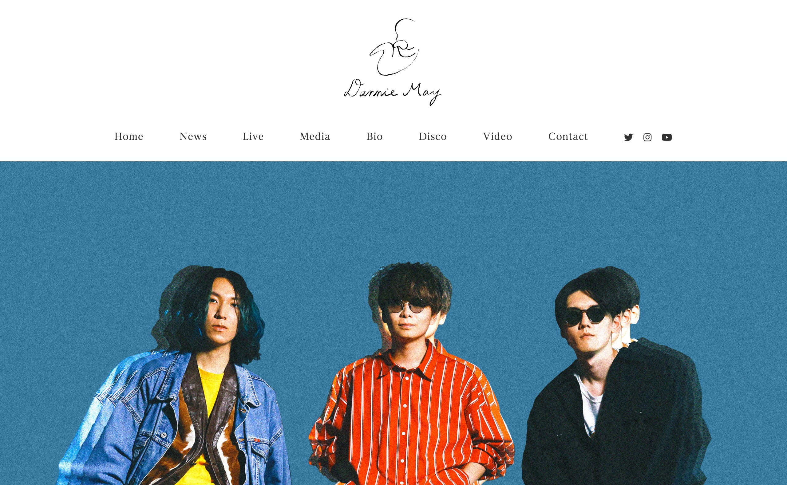 Dannie May Official Web Site | MUSIC WEB CLIPS - バンド・アーティスト・音楽関連のWEB ...