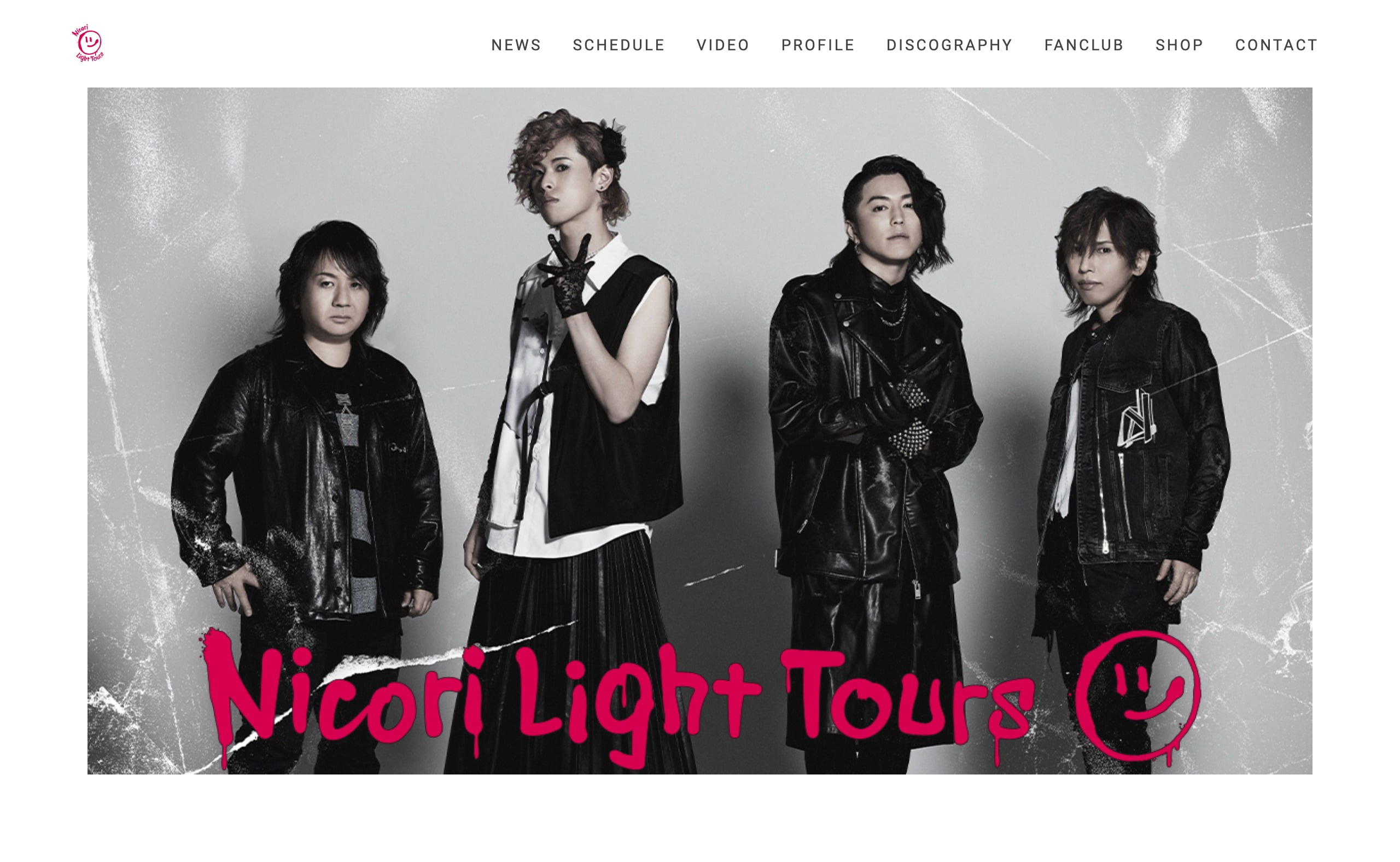 Nicori Light Tours | ニコリライトツアーズ Official Site | MUSIC WEB CLIPS - バンド ...
