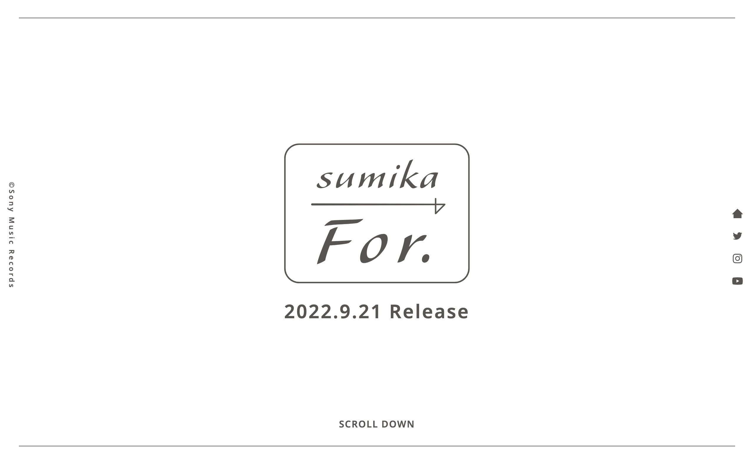 sumika | For. | MUSIC WEB CLIPS - バンド・アーティスト・音楽関連のWEBデザイン ギャラリーサイト