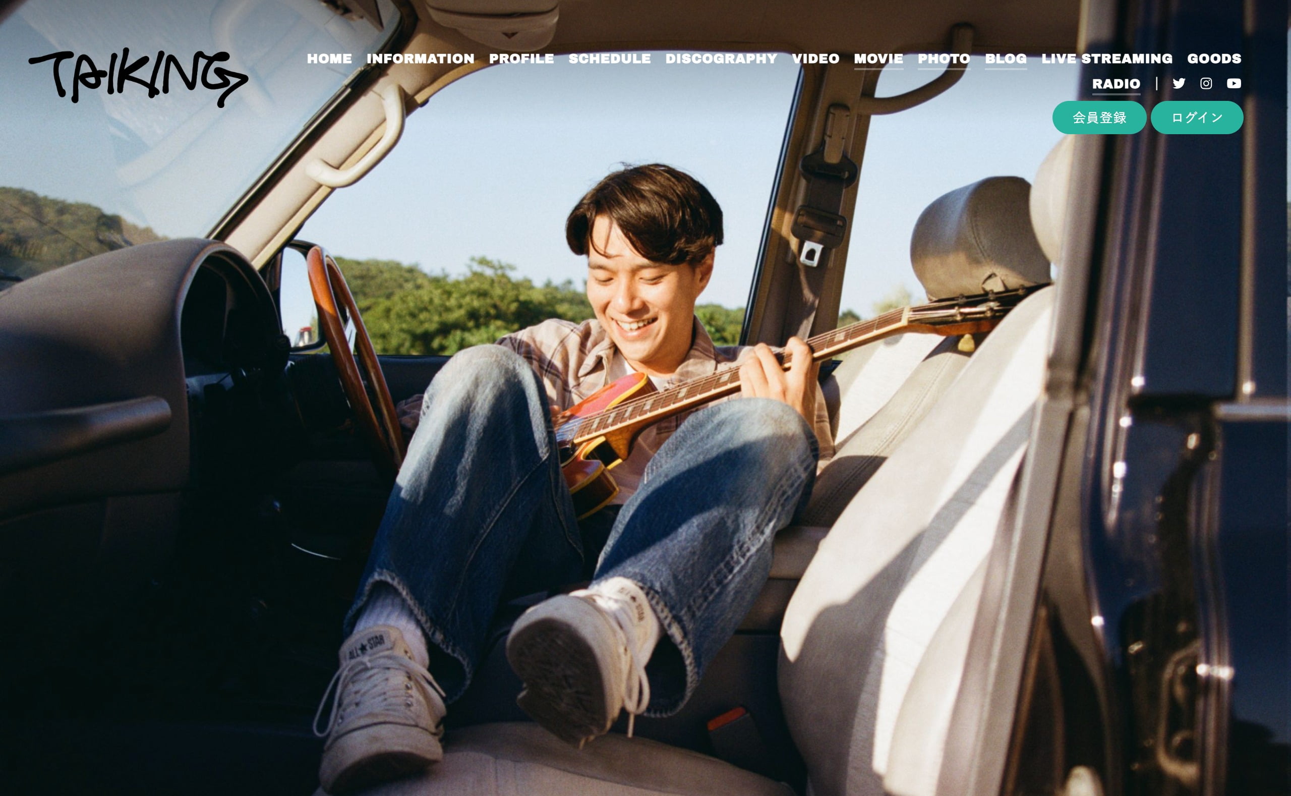 TAIKING｜TAIKING Official Site / Fan Club「TAIKINGDOM」 | MUSIC WEB CLIPS ...