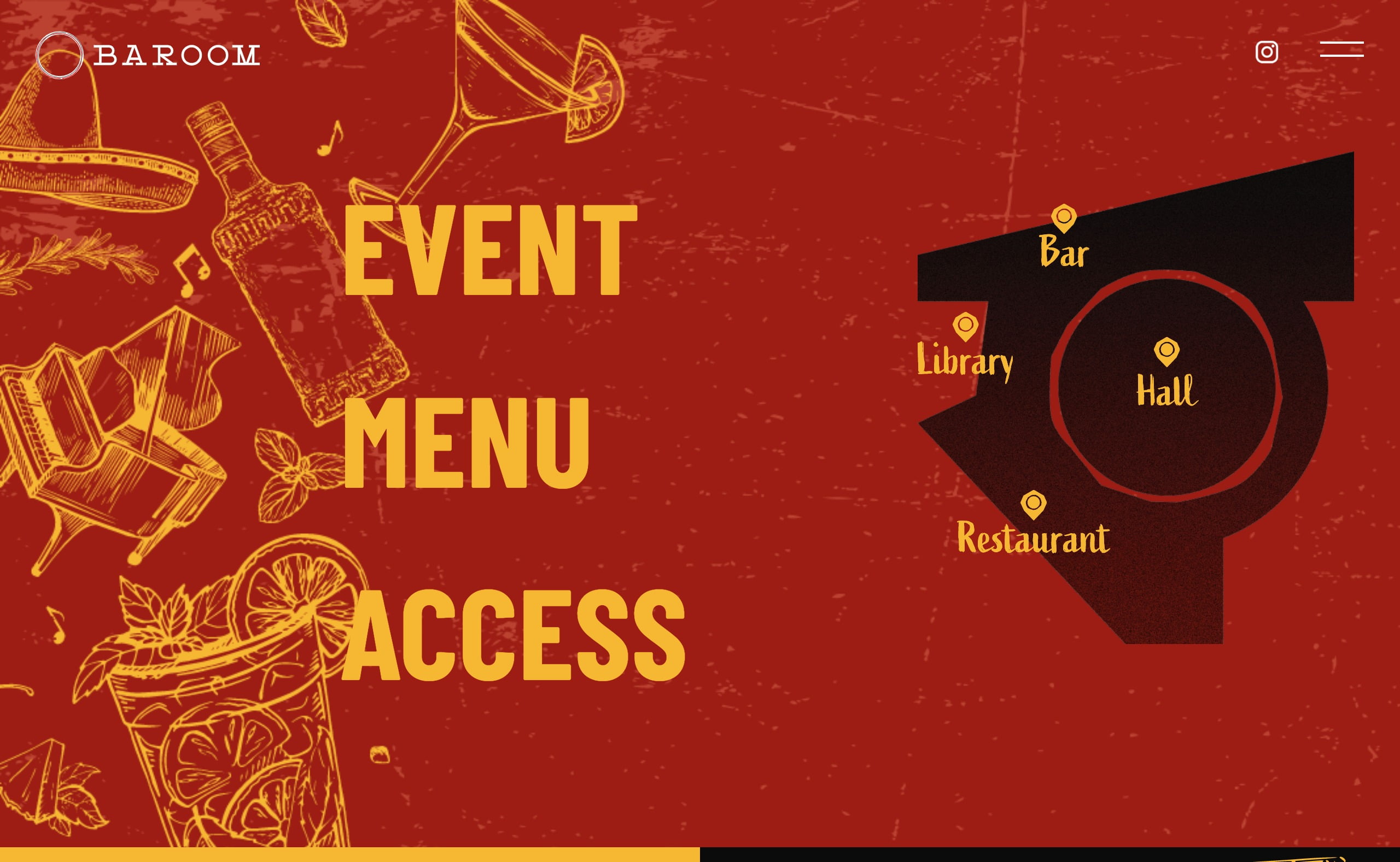 BAROOM | MUSIC WEB CLIPS - バンド・アーティスト・音楽関連のWEBデザイン ギャラリーサイト