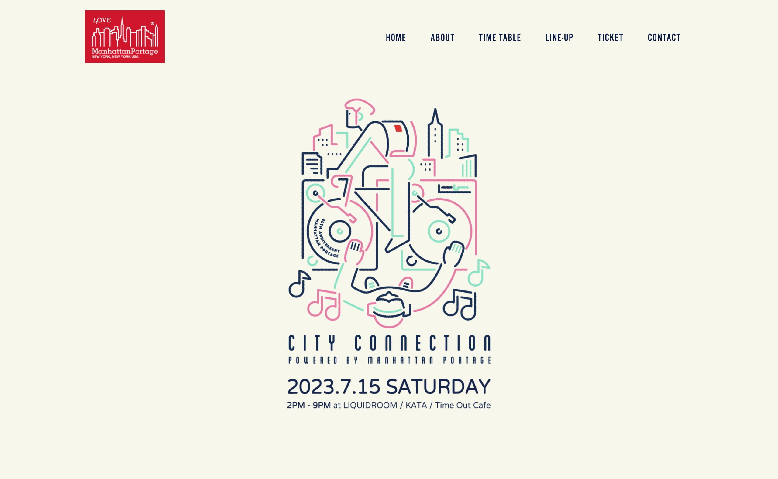 City Connection powered by Manhattan Portage | MUSIC WEB CLIPS - バンド ...