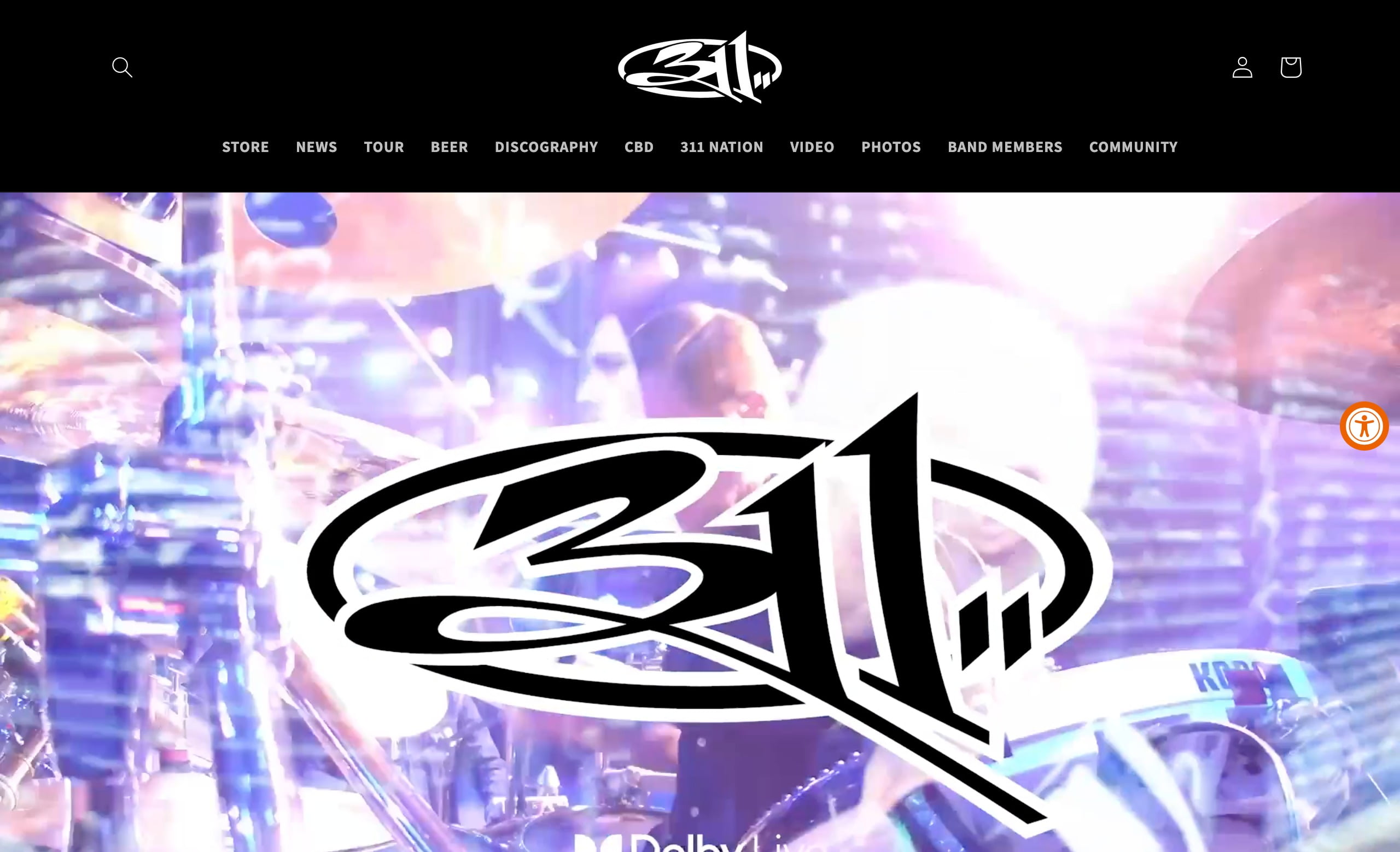 311 Official website | MUSIC WEB CLIPS - バンド・アーティスト・音楽関連のWEBデザイン ギャラリーサイト