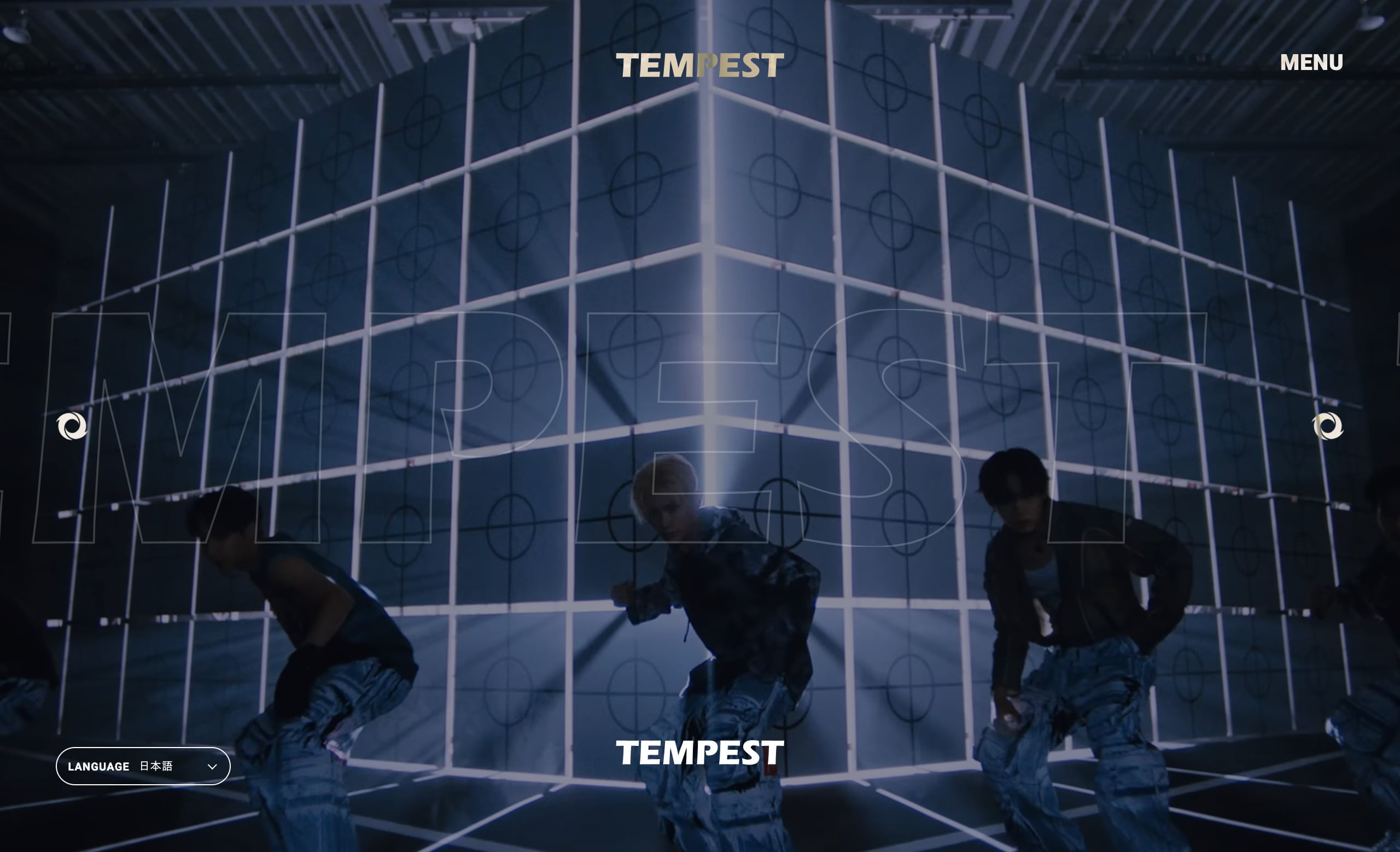 TEMPEST JAPAN OFFICIAL SITE | MUSIC WEB CLIPS - バンド・アーティスト・音楽関連のWEBデザイン ギャラリーサイト