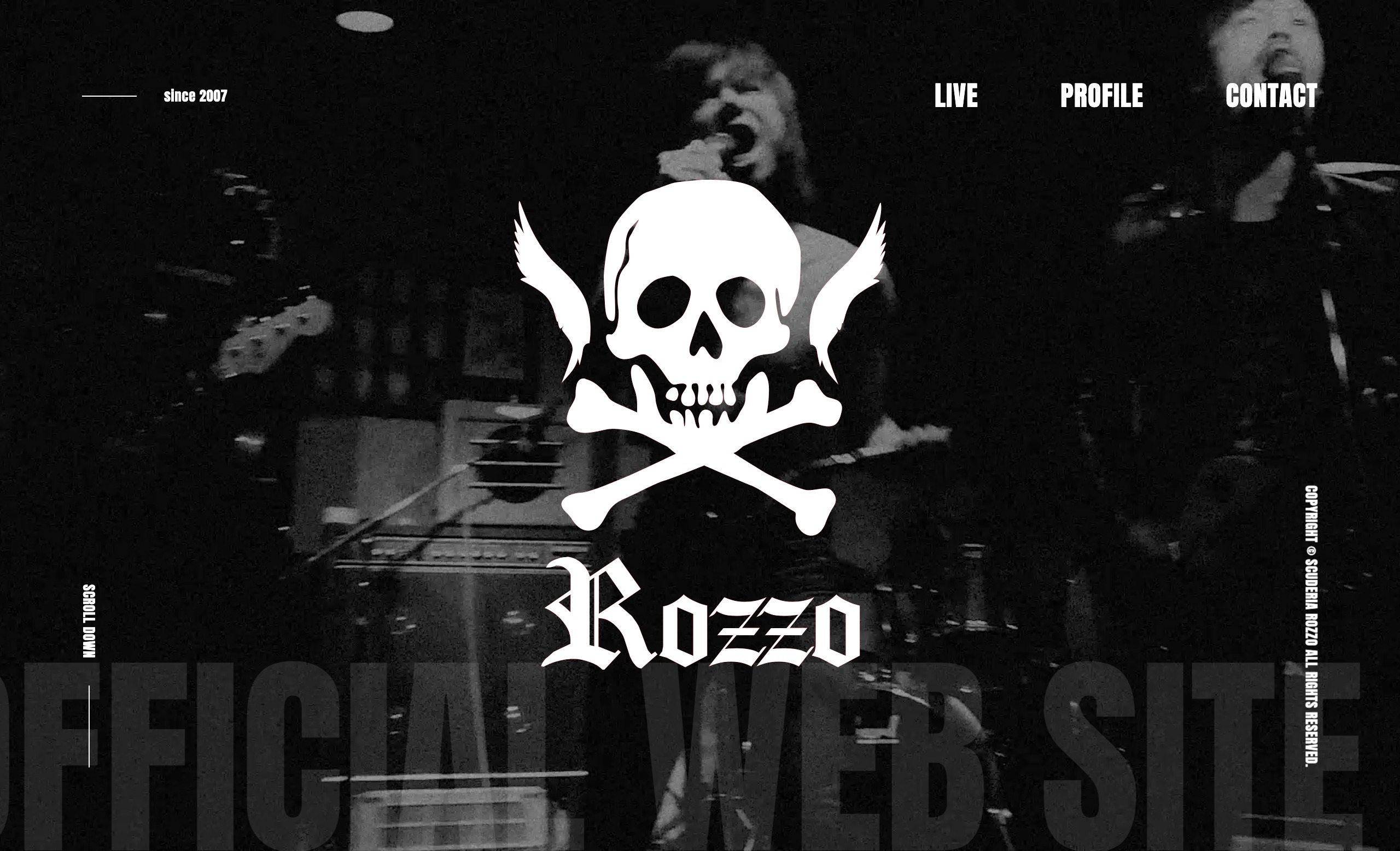 Rozzo – Scuderia Rozzo official web site | MUSIC WEB CLIPS - バンド・アーティスト ...