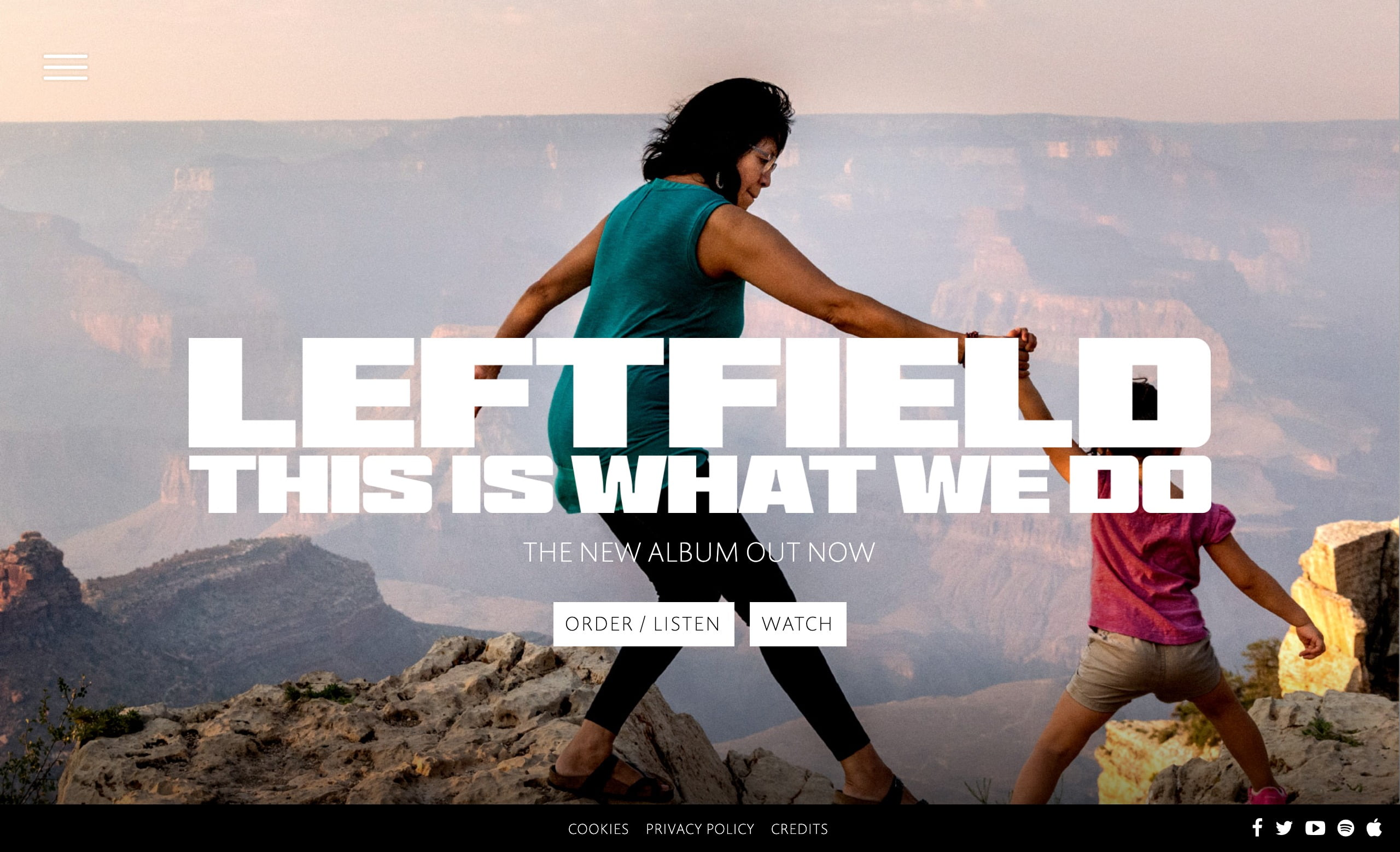 Leftfield | MUSIC WEB CLIPS - バンド・アーティスト・音楽関連のWEBデザイン ギャラリーサイト