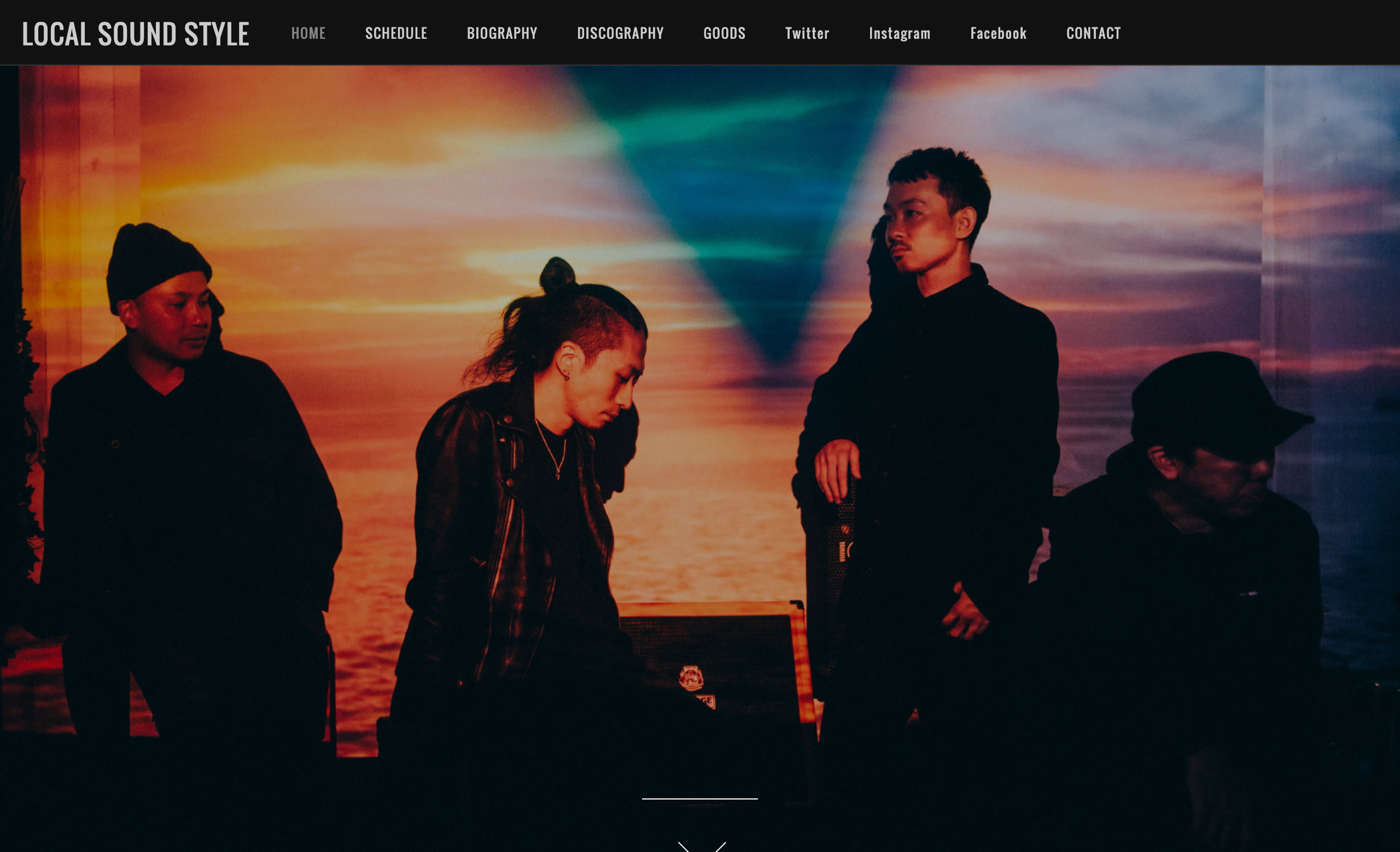 LOCAL SOUND STYLE | MUSIC WEB CLIPS - バンド・アーティスト・音楽関連のWEBデザイン ギャラリーサイト