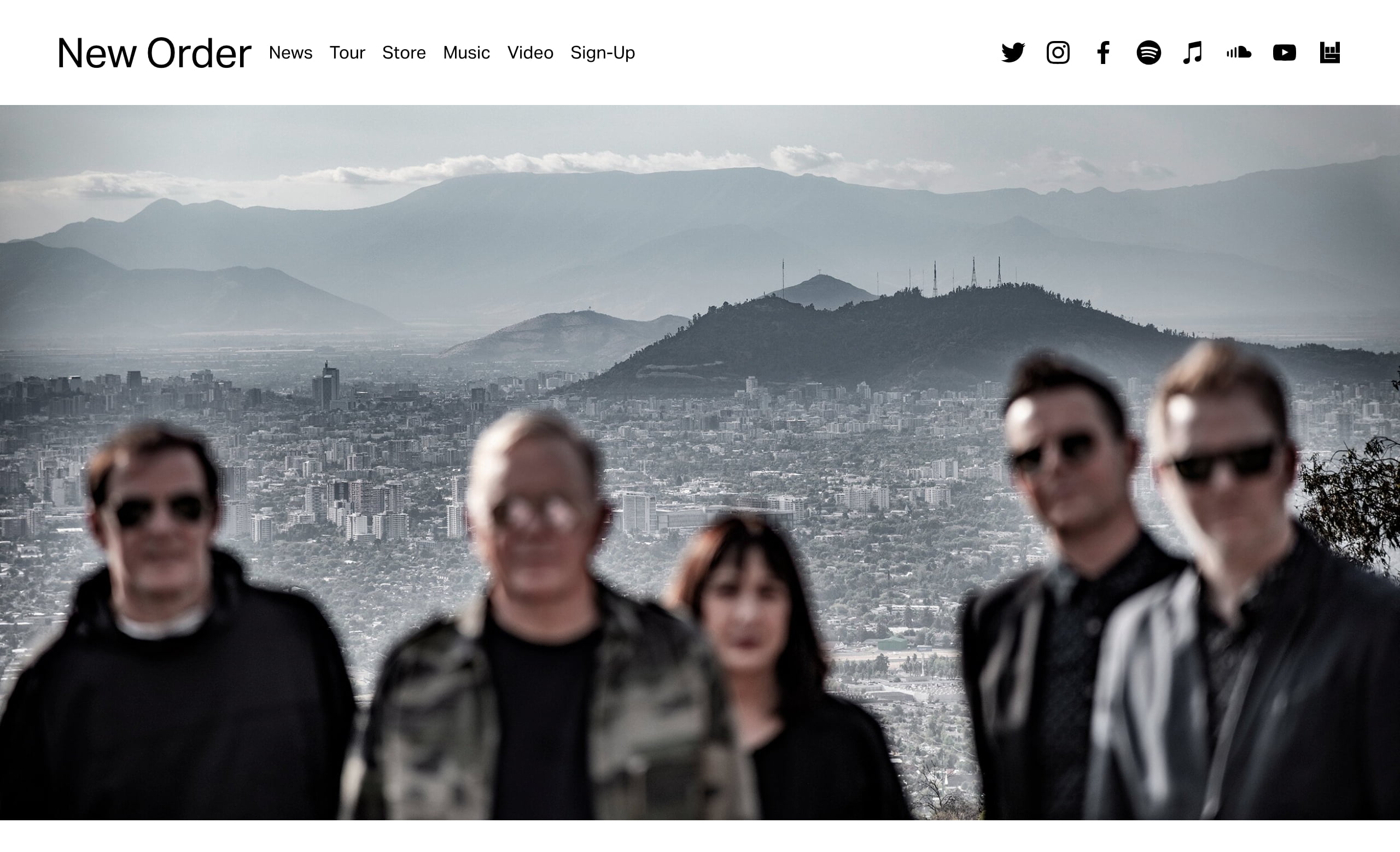 New Order | MUSIC WEB CLIPS - バンド・アーティスト・音楽関連のWEBデザイン ギャラリーサイト