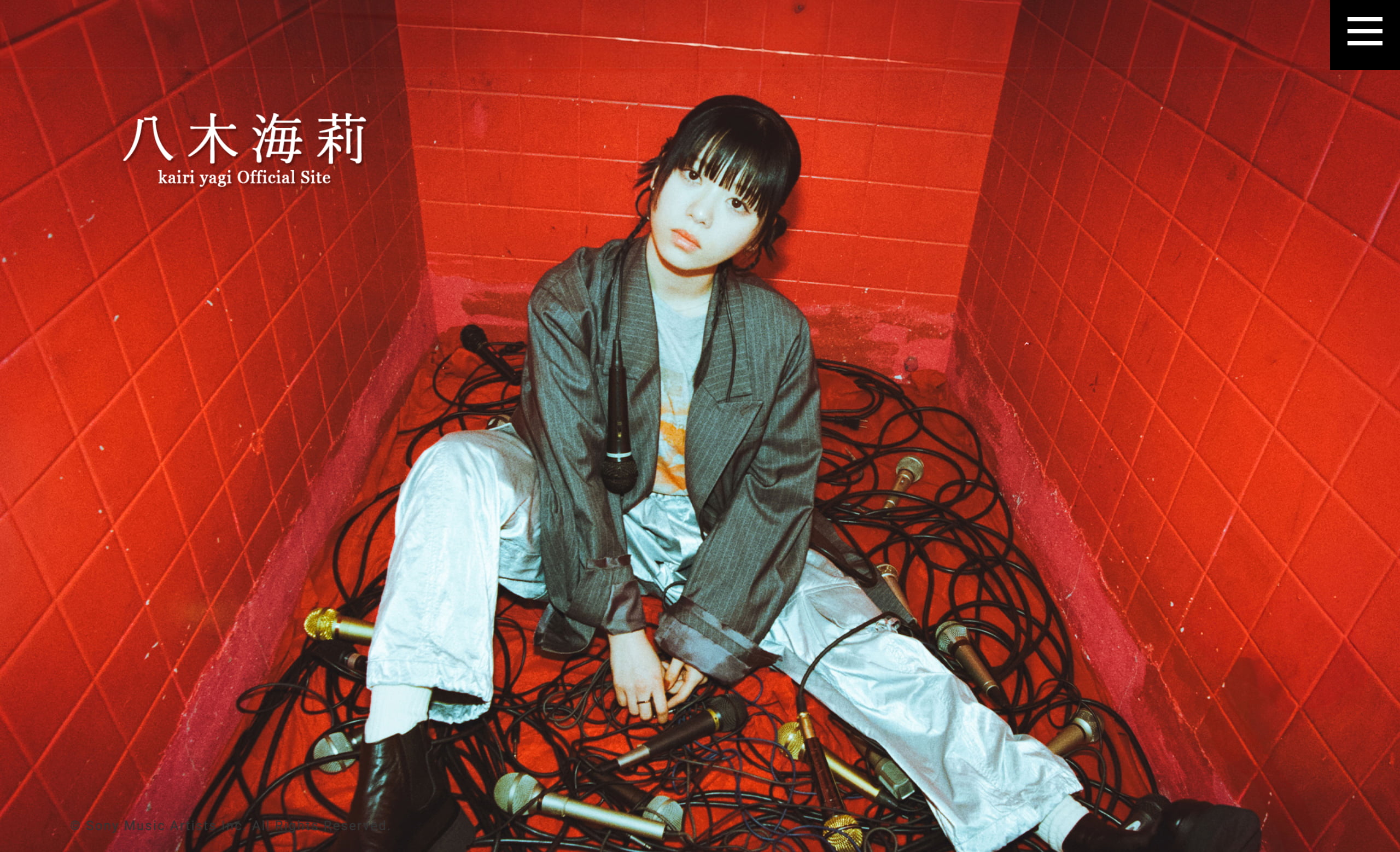 八木海莉 Official Site | MUSIC WEB CLIPS - バンド・アーティスト・音楽関連のWEBデザイン ギャラリーサイト