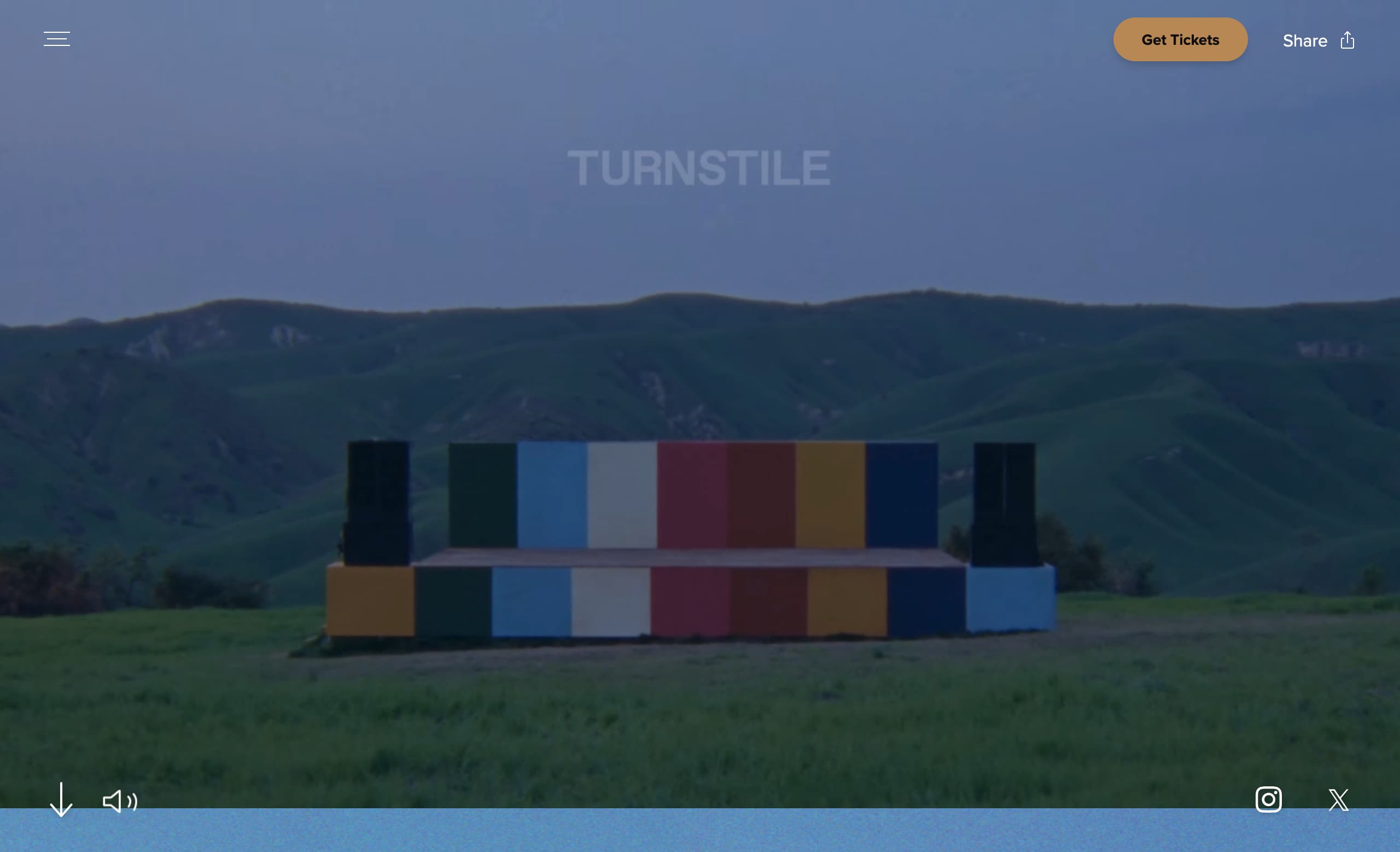 TURNSTILE: NEVER ENOUGH | Official Website | June 05 2025のWEBデザイン | MUSIC WEB CLIPS / ミュージック・ウェブ ...